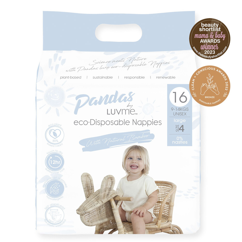 Pandas By Luvme Large 9-14kg Size 4 Nappy | Buy Grocery Online | Little ...